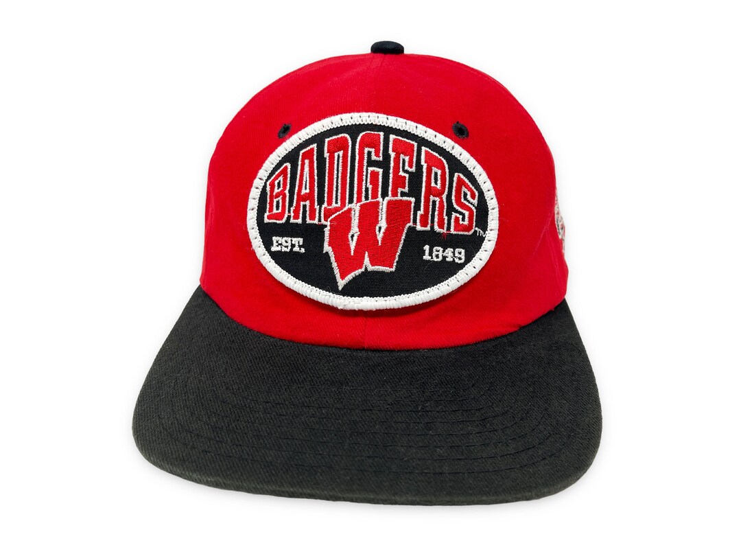 Vintage Wisconsin Badgers Hat 90s Snapback Cap NCAA Football H13 - Etsy