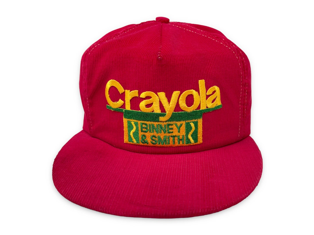 Vintage Crayola Hat 80s 90s Crayon Corduroy Snapback H11 - Etsy