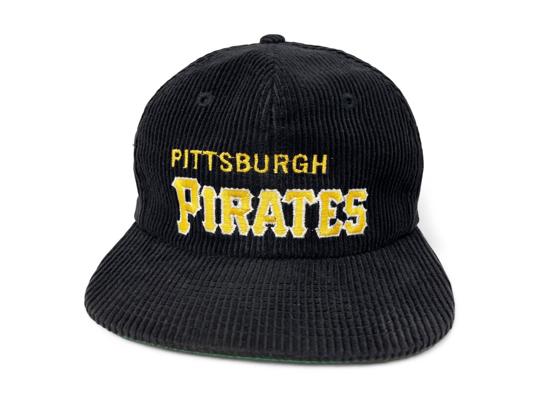 Vintage Pittsburgh Pirates Hat 80s 90s Corduroy Snapback Cap MLB H25 - Etsy