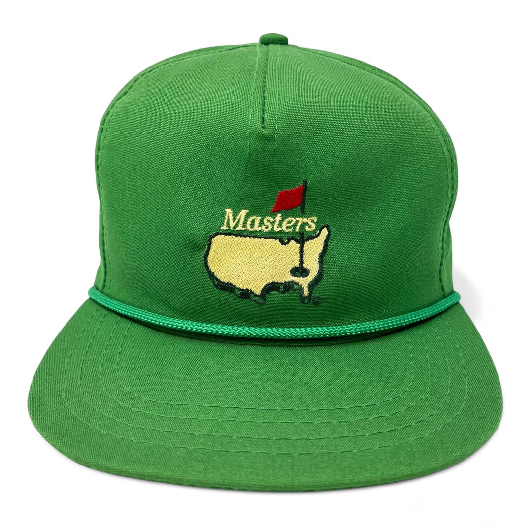 Vintage Masters Hat Augusta National 90s Strapback Cap Golf Golfing PGA ...