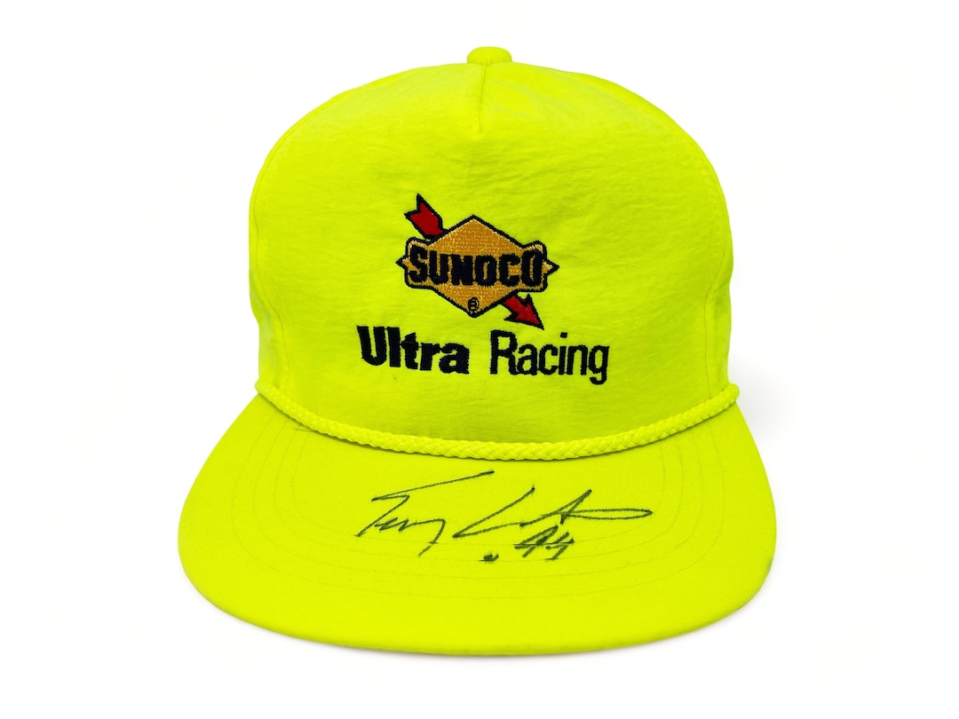 Vintage Sunoco Ultra Racing Hat 90s NASCAR Snapback Cap Terry Labonte ...