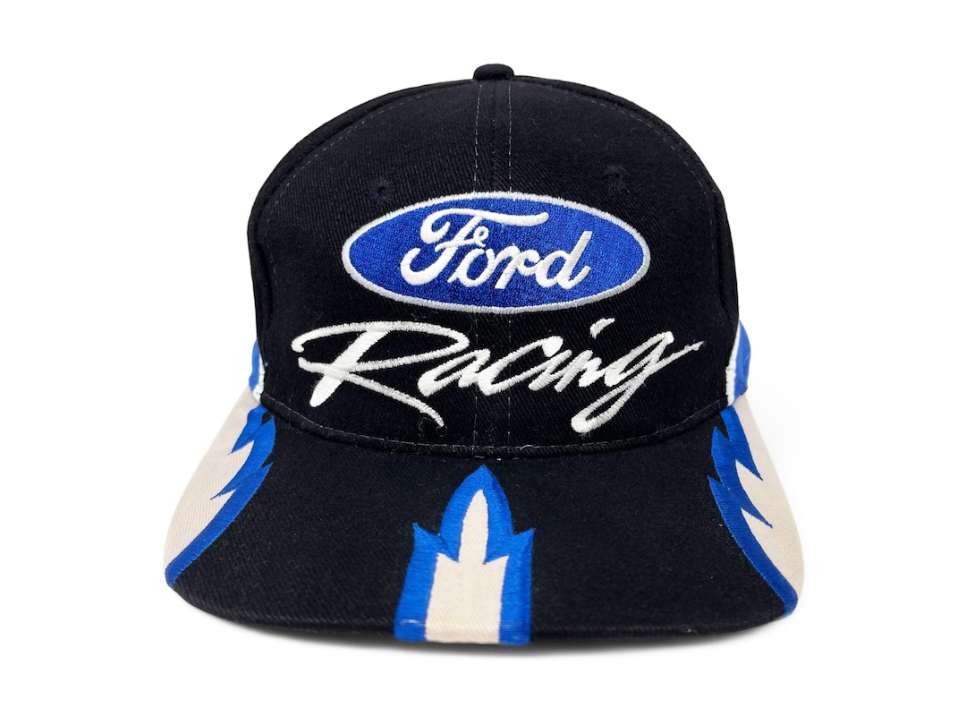 Vintage Ford Racing Hat 90s Snapback Cap Racing NASCAR H17 - Etsy