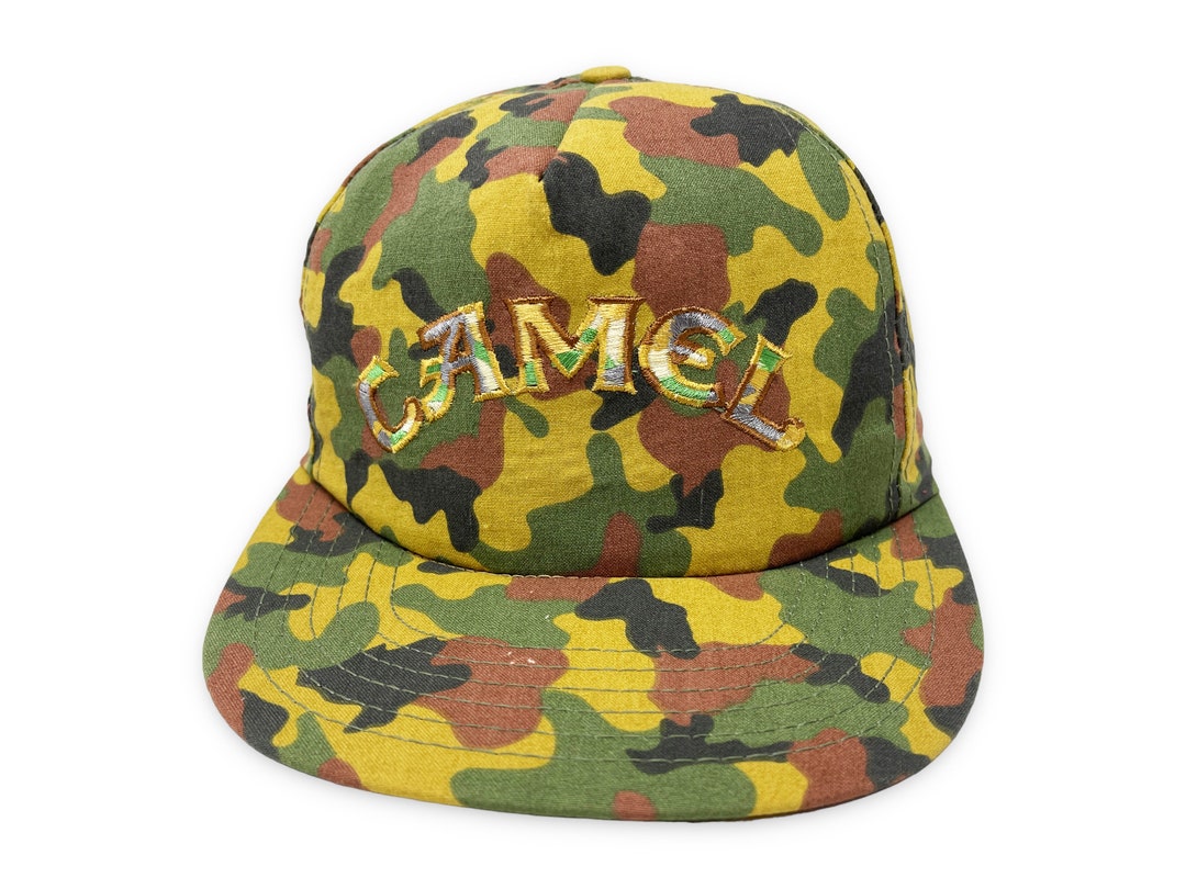 Vintage Camel Snapback Hat 80s 90s Camo Cigarettes H15 - Etsy
