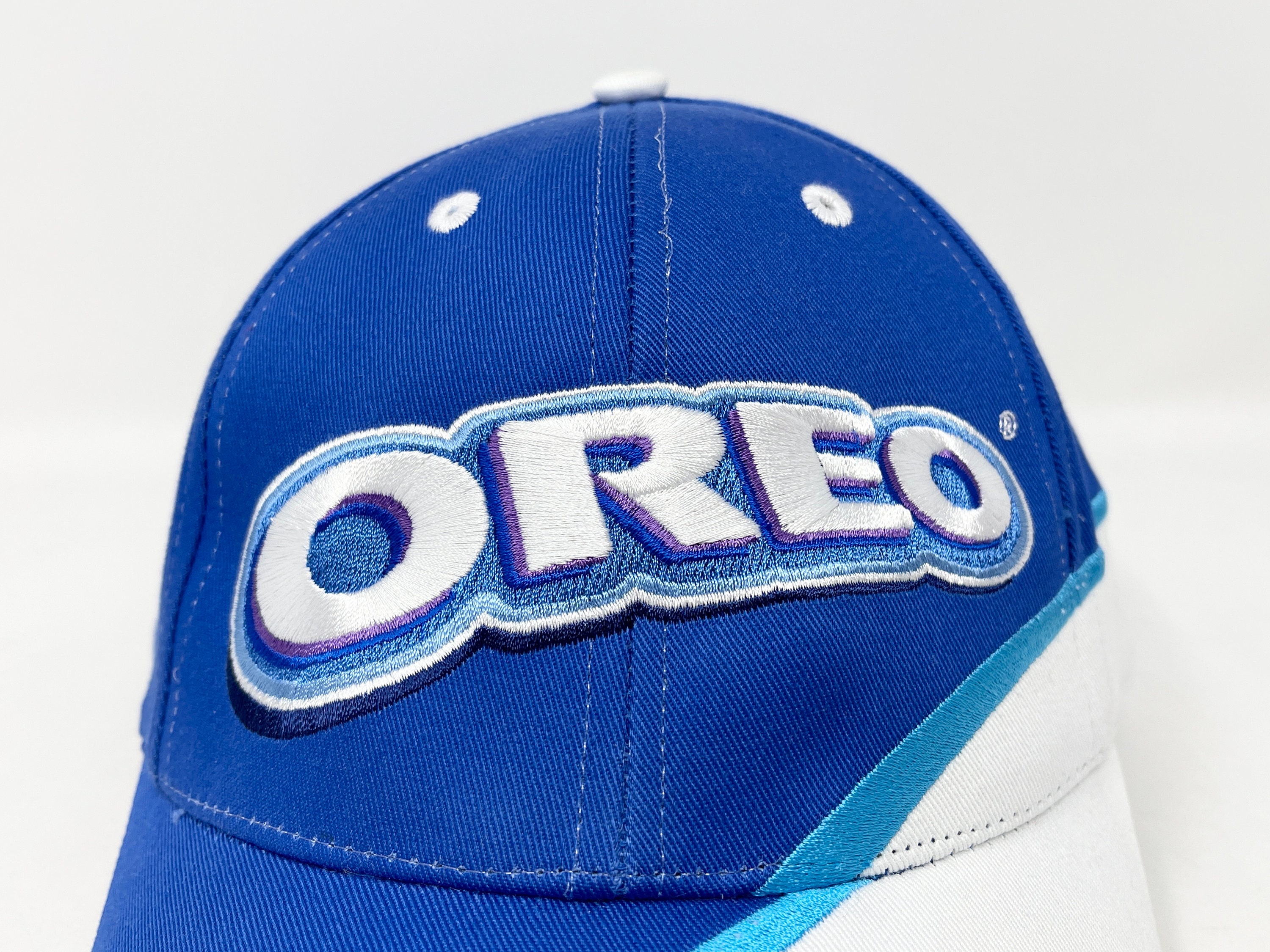 Vintage Oreo Racing Hat 90s 00s NASCAR Dale Earnhardt Jr Strapback Cap ...