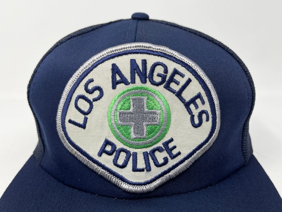Vintage LAPD Hat 80s Los Angeles Police Snapback Truc… - Gem
