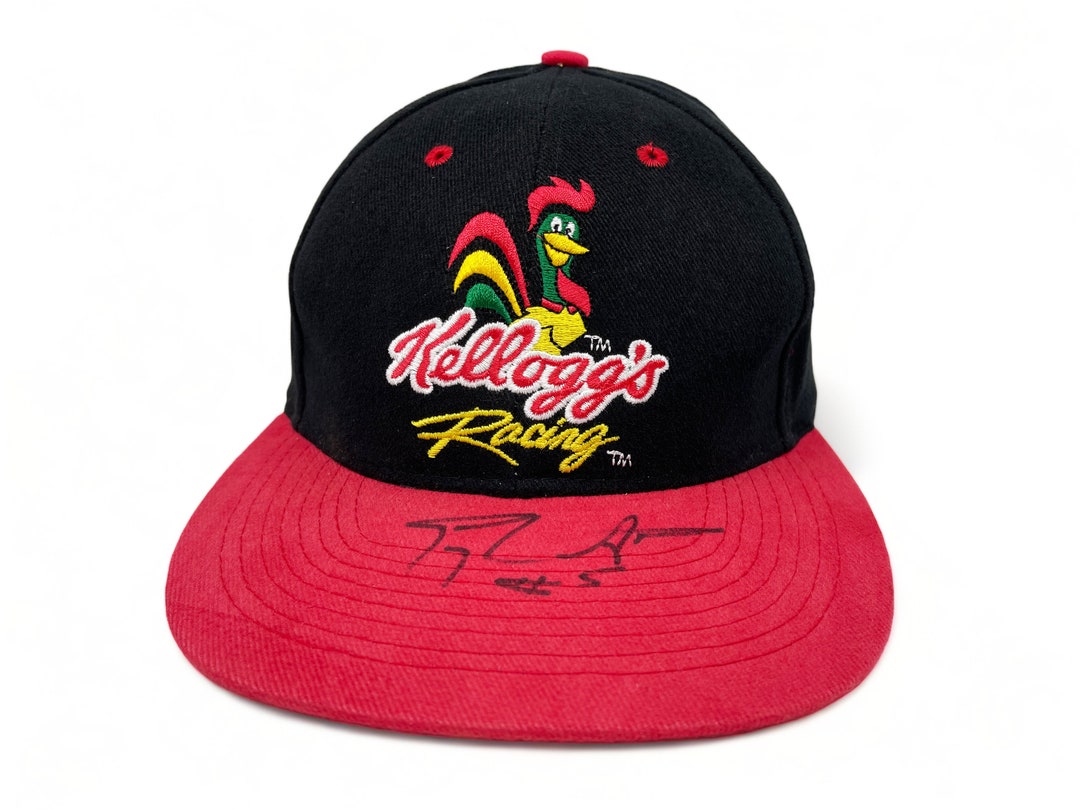Vintage Terry Labonte Hat 90s NASCAR Kellogg's Racing Snapback Cap 1996 ...