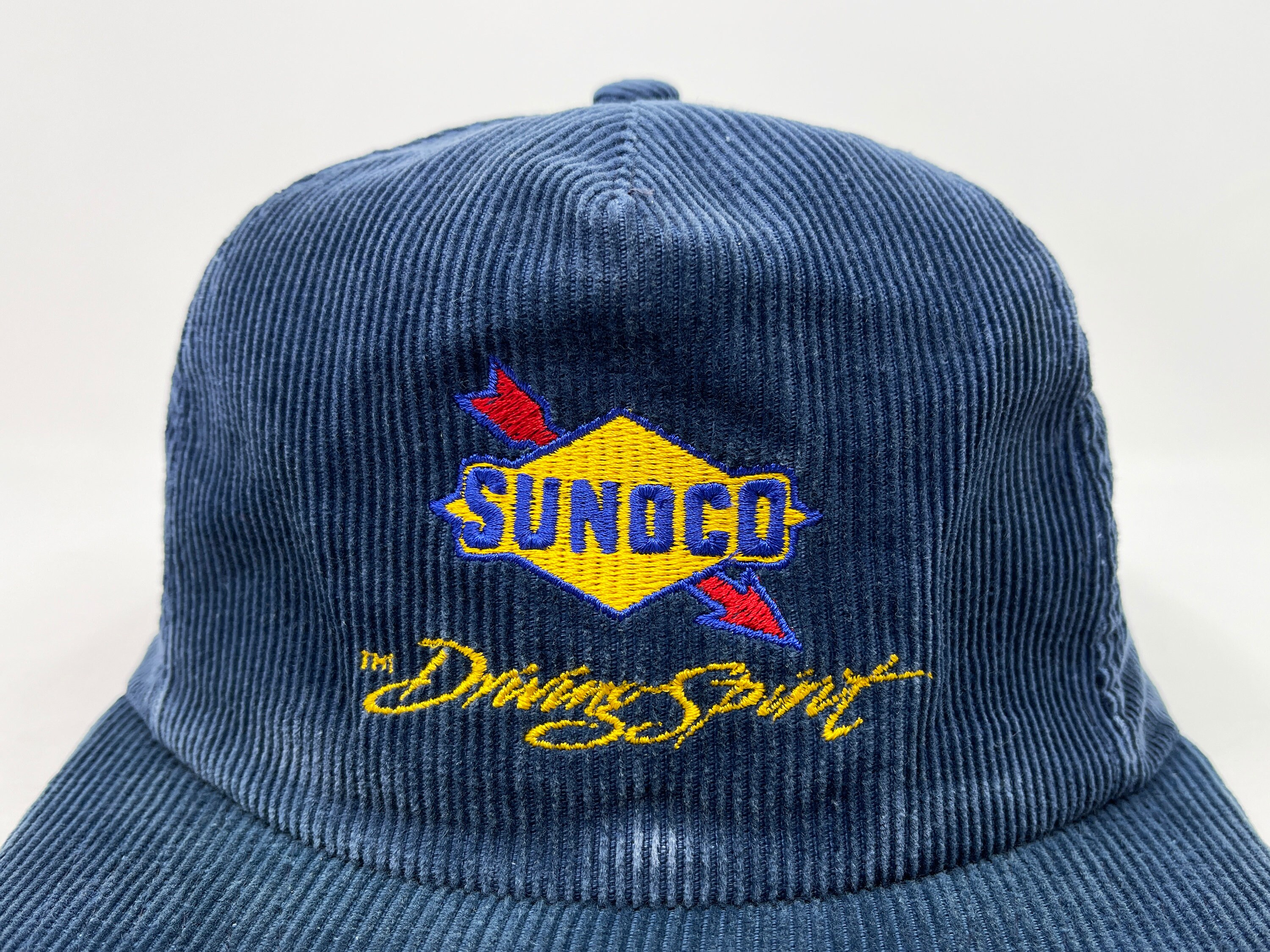Vintage Sunoco Racing Hat 80s 90s Corduroy NASCAR Snapback Cap - Etsy