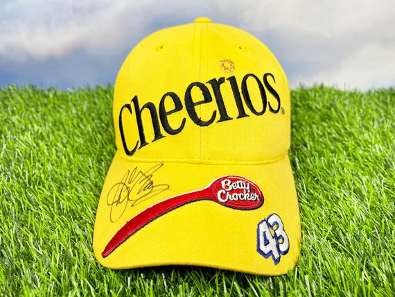 Vintage Cheerios Racing Hat 00s NASCAR Strapback Cap … - Gem