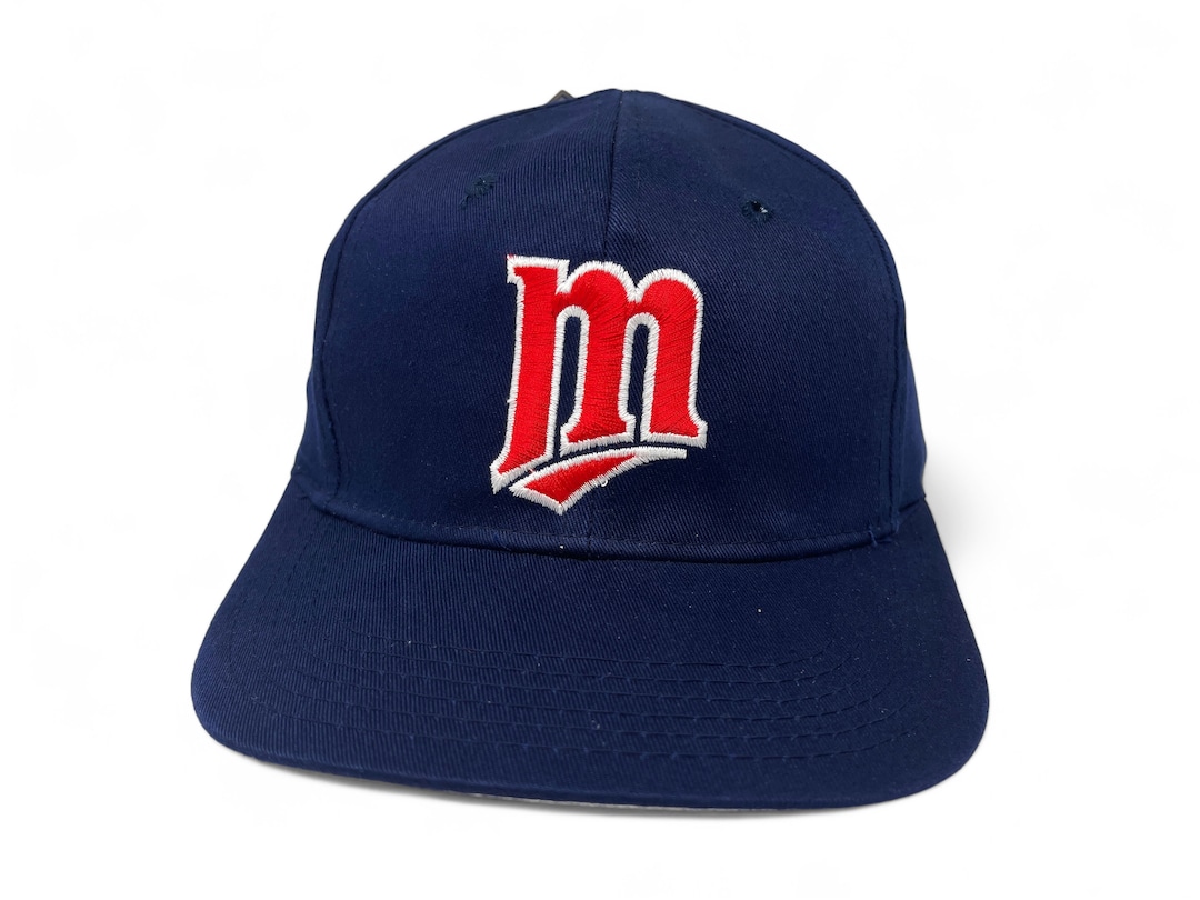 Vintage Minnesota Twins Hat 90s Snapback Cap MLB FLAWED H20 - Etsy