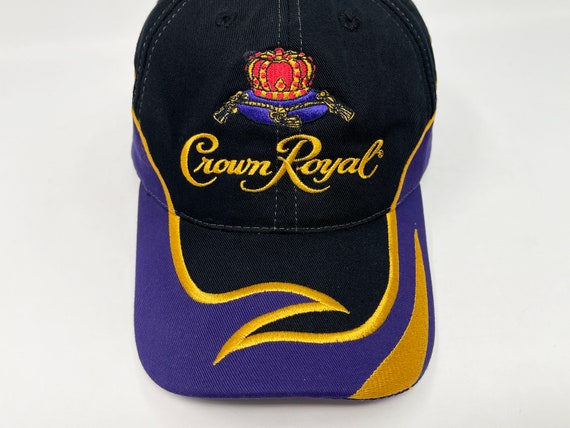 Vintage Crown Royal Hat 90s NASCAR Championship Racin… - Gem