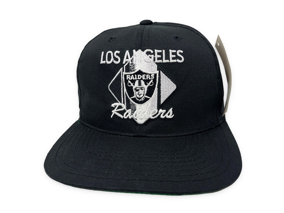 Vintage Los Angeles Raiders Hat 90s Snapback Cap NFL CCM American ...