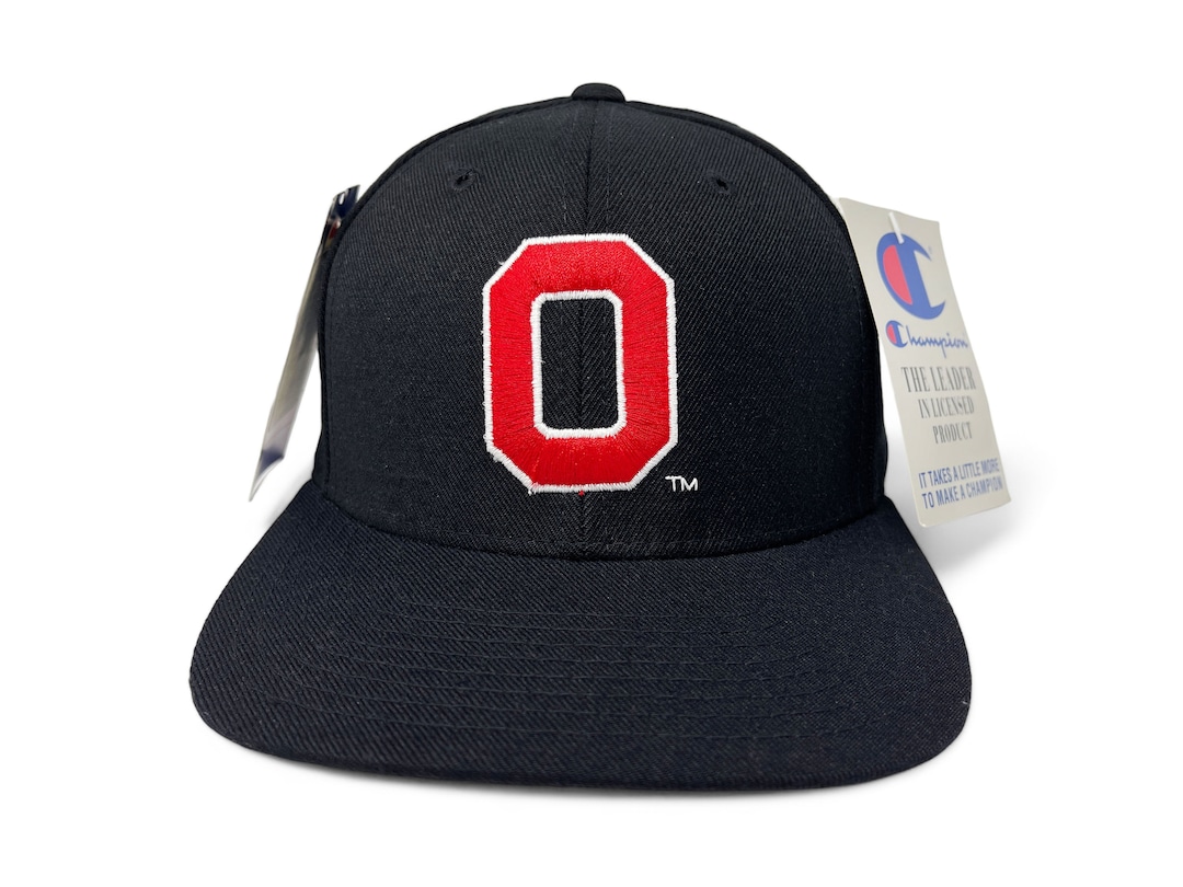 Vintage Ohio State Buckeyes Hat 90s Snapback Cap Champion Woody Hayes ...