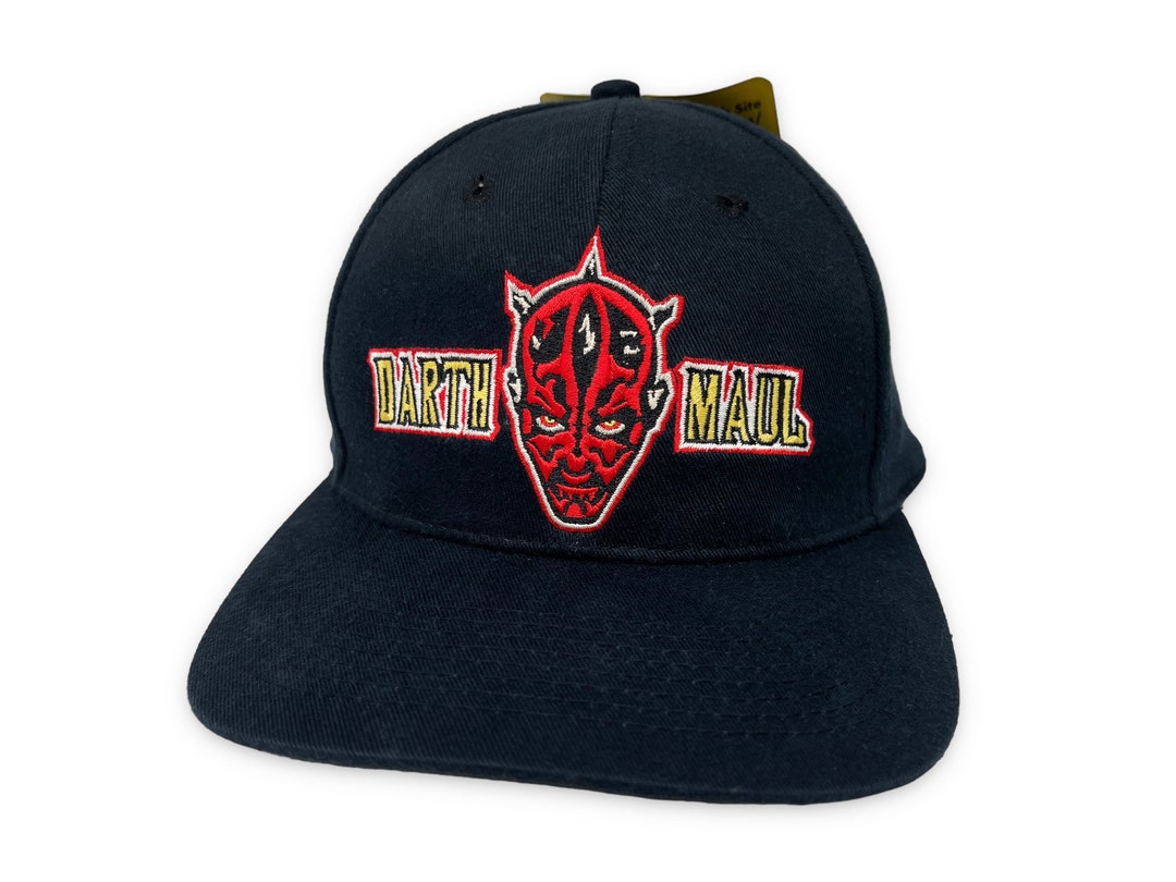 Vintage Star Wars Hat 90s Darth Maul Sci-fi Movie Strapback Cap H15 - Etsy