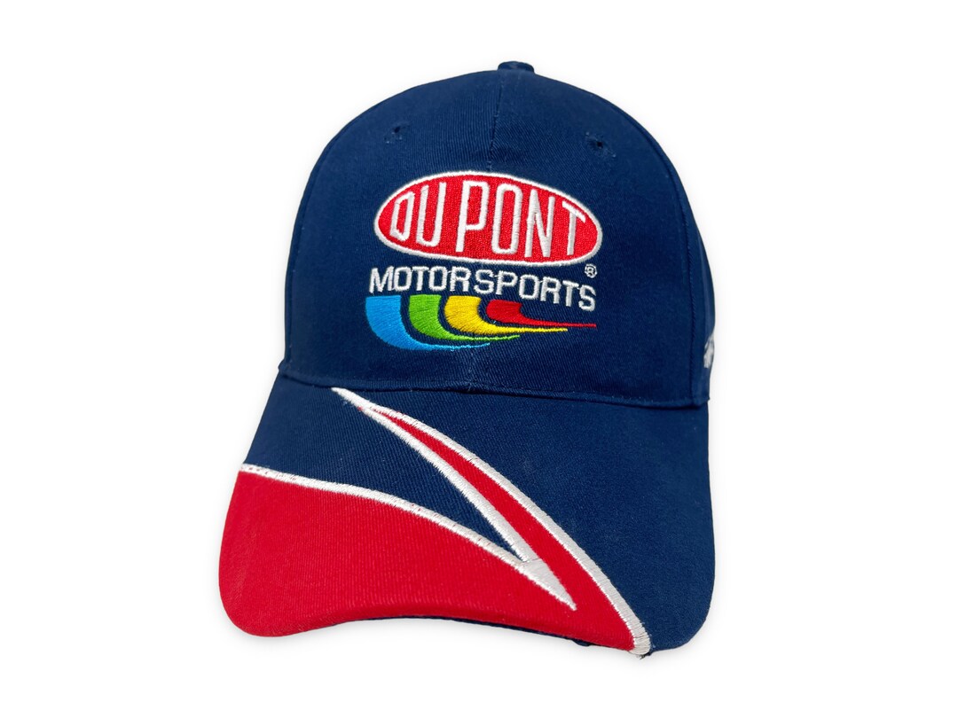 Vintage Jeff Gordon Hat NASCAR Dupont Motorsports Racing Strapback Cap ...