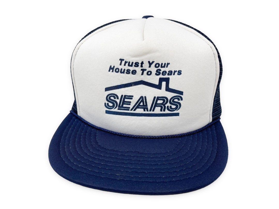 Vintage Sears Hat 80s 90s Snapback Trucker Cap H02 - Etsy