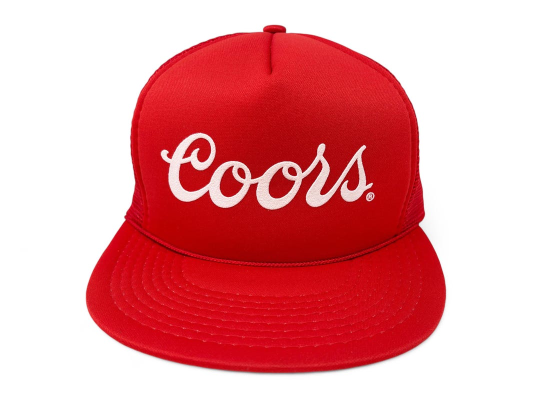 Vintage Coors Hat 80s 90s Beer Trucker Snapback Cap H01 - Etsy
