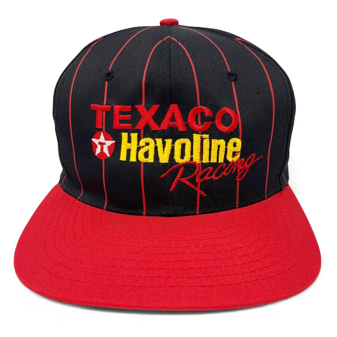 Vintage Texaco Havoline Racing Hat 90s NASCAR Snapback Cap H01 - Etsy