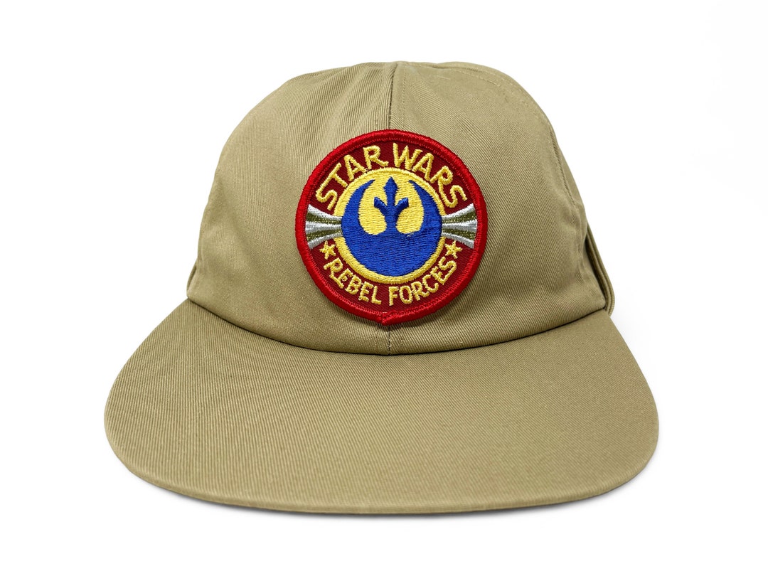 Vintage Star Wars Hat 90s Rebel Forces Sci-fi Movie Fitted Cap STAINED ...