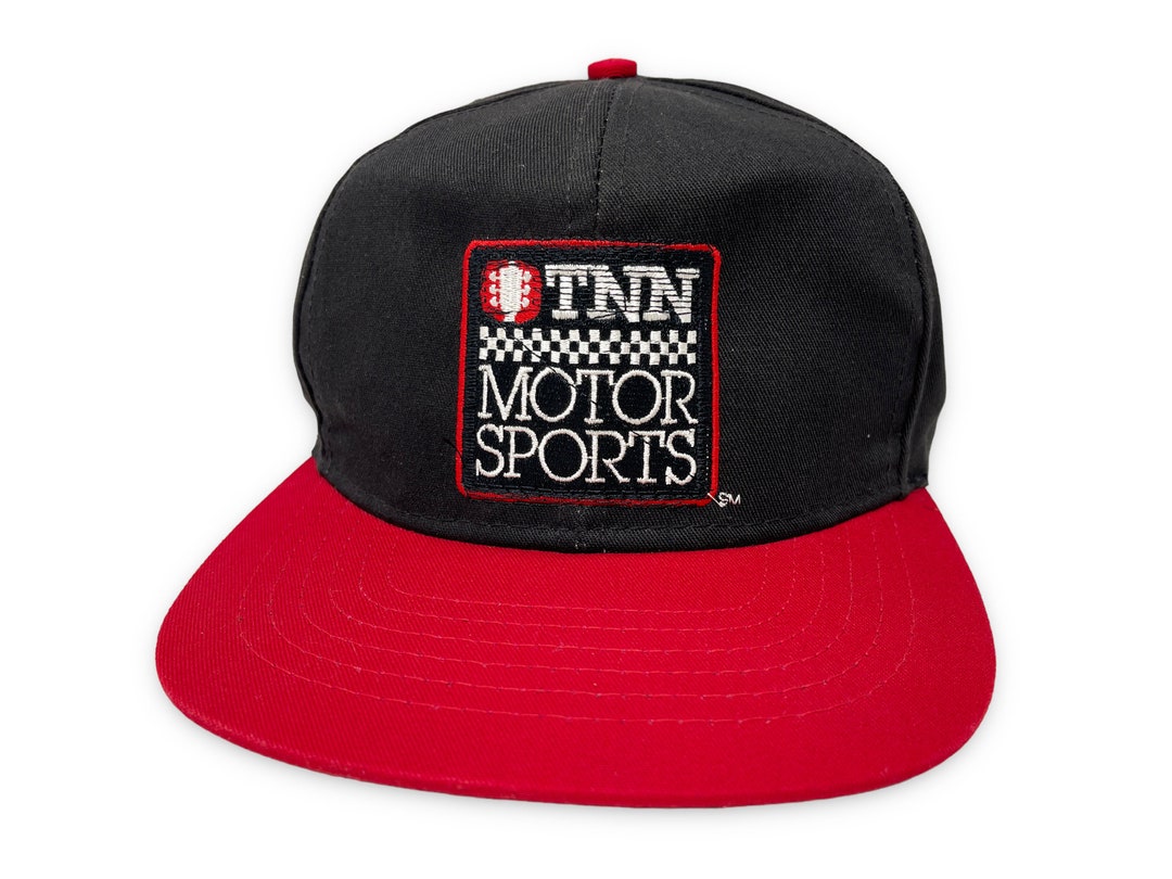 Vintage TNN Motorsports Hat 90s Racing the Nashville Network NASCAR ...