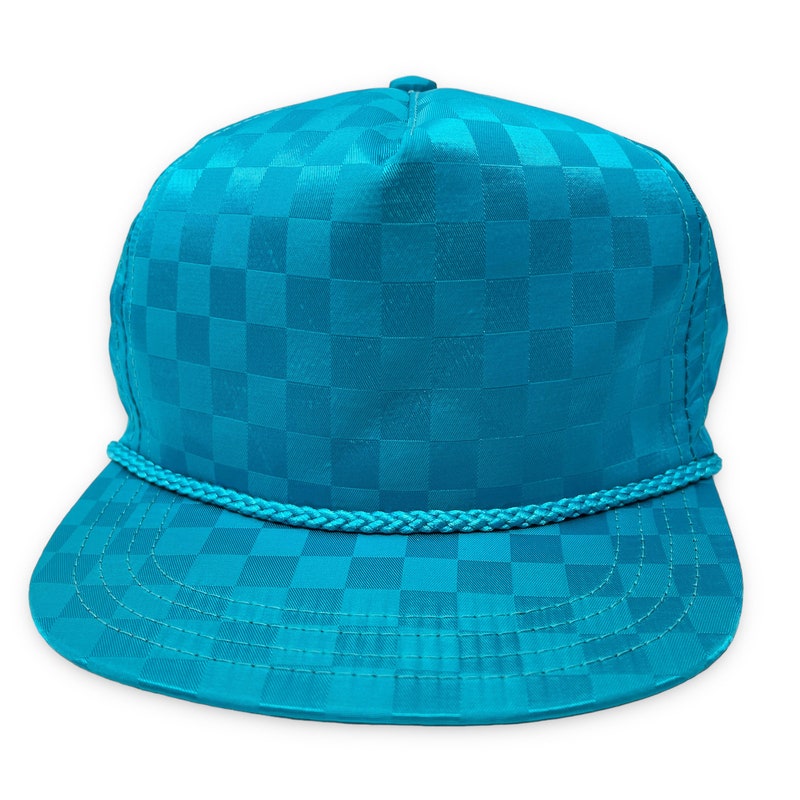 Checkered Hat - Etsy