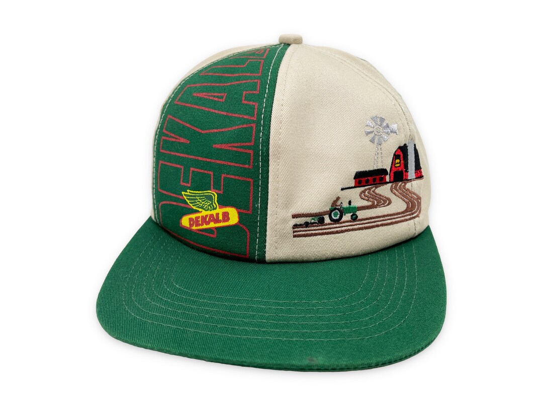 Vintage Dekalb Hat 90s Snapback Cap Farming Farmer H01 - Etsy