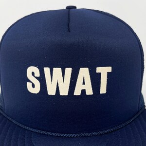 Vintage SWAT Team Hat 80s 90s Police Snapback Trucker Cap H19 - Etsy
