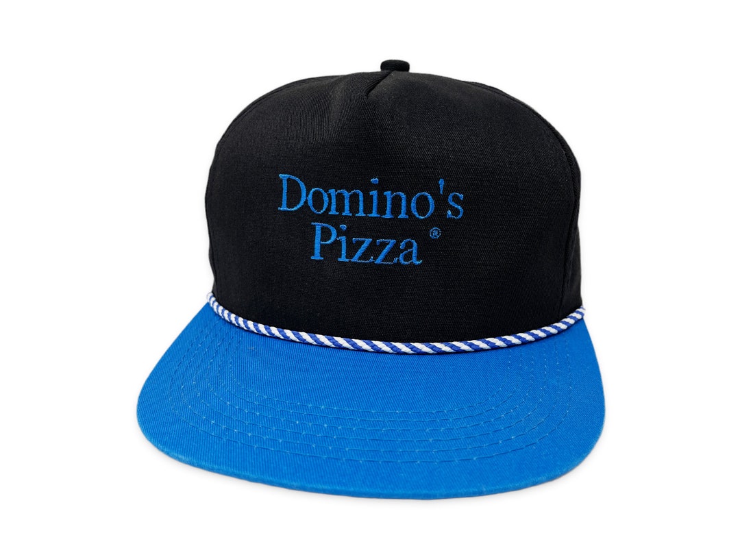 Vintage Dominos Pizza Hat 90s Snapback Cap Uniform H01 - Etsy