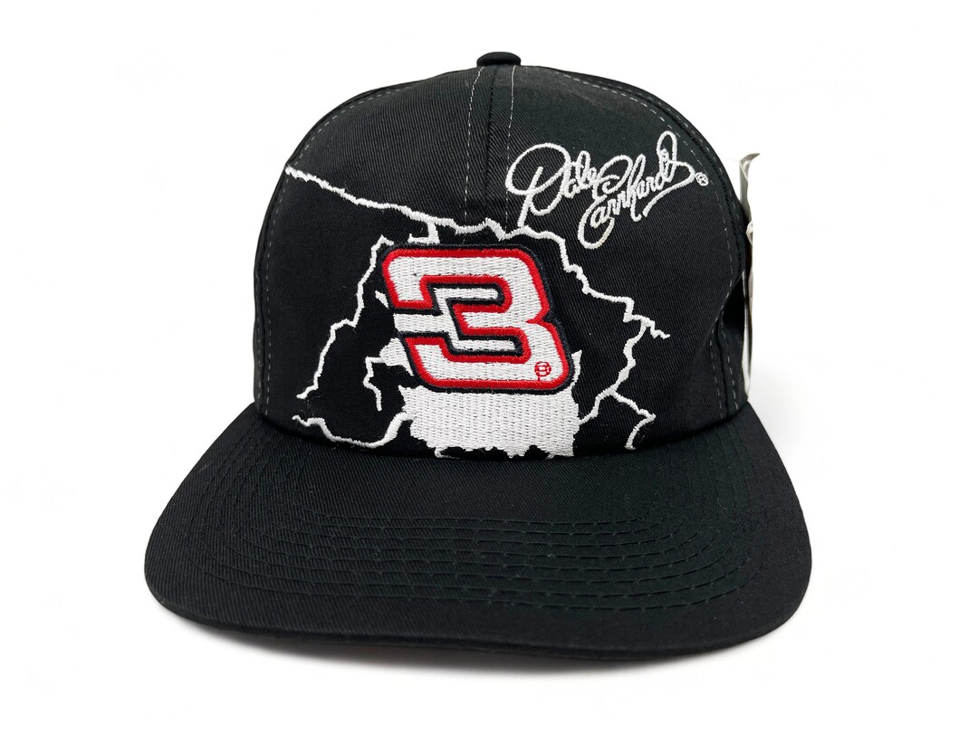 Vintage Dale Earnhardt Hat 90s NASCAR Racing Snapback Cap NOS H25 - Etsy