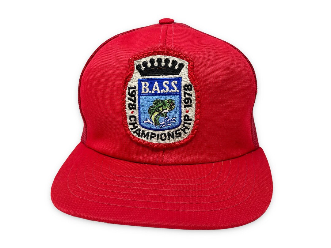 Vintage Bass Fishing Championship Hat 70s 1978 Snapback Trucker Cap ...