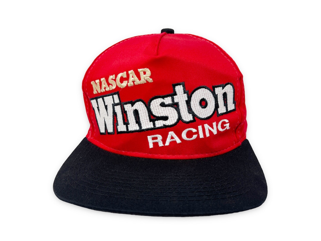 Vintage NASCAR Hat 90s Winston Cup Snapback Cap Racing H04 - Etsy