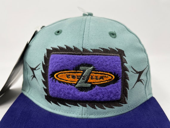 Vintage Godzilla Hat 90s Movie Sci-Fi Snapback Cap Mo… - Gem