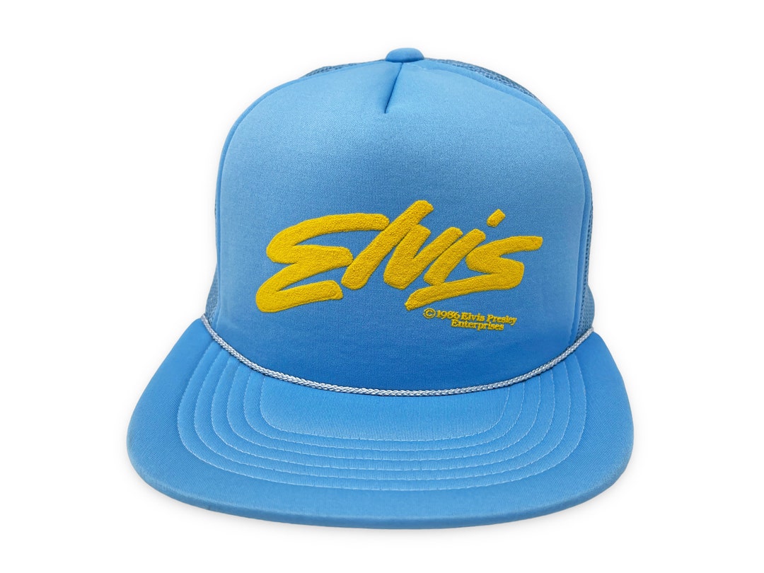 Vintage Elvis Presley Hat 80s Snapback Trucker Cap 1986 H12 - Etsy