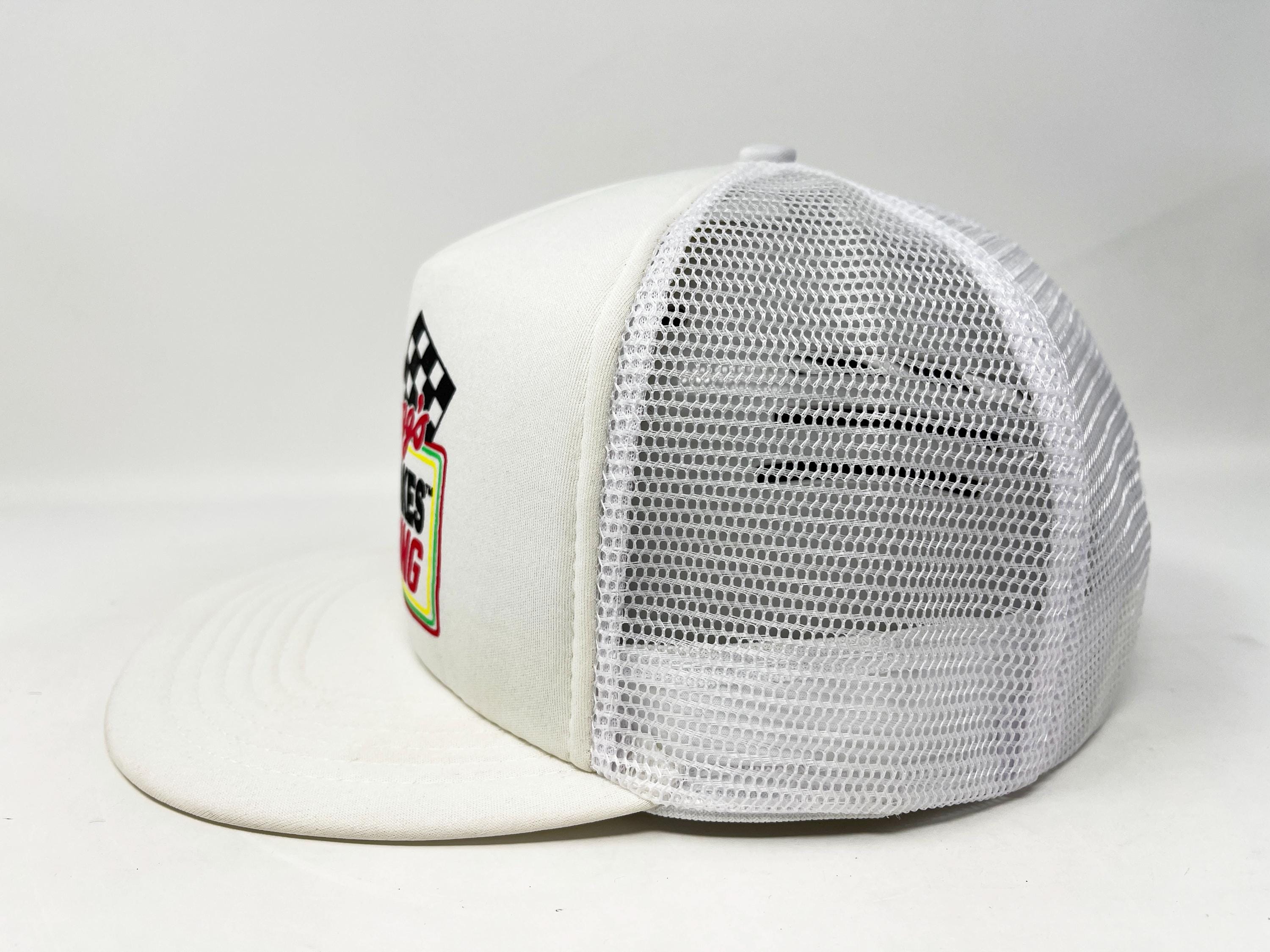 Vintage Kellogg's Racing Team Hat 90s Snapback NASCAR Trucker Cap Corn ...