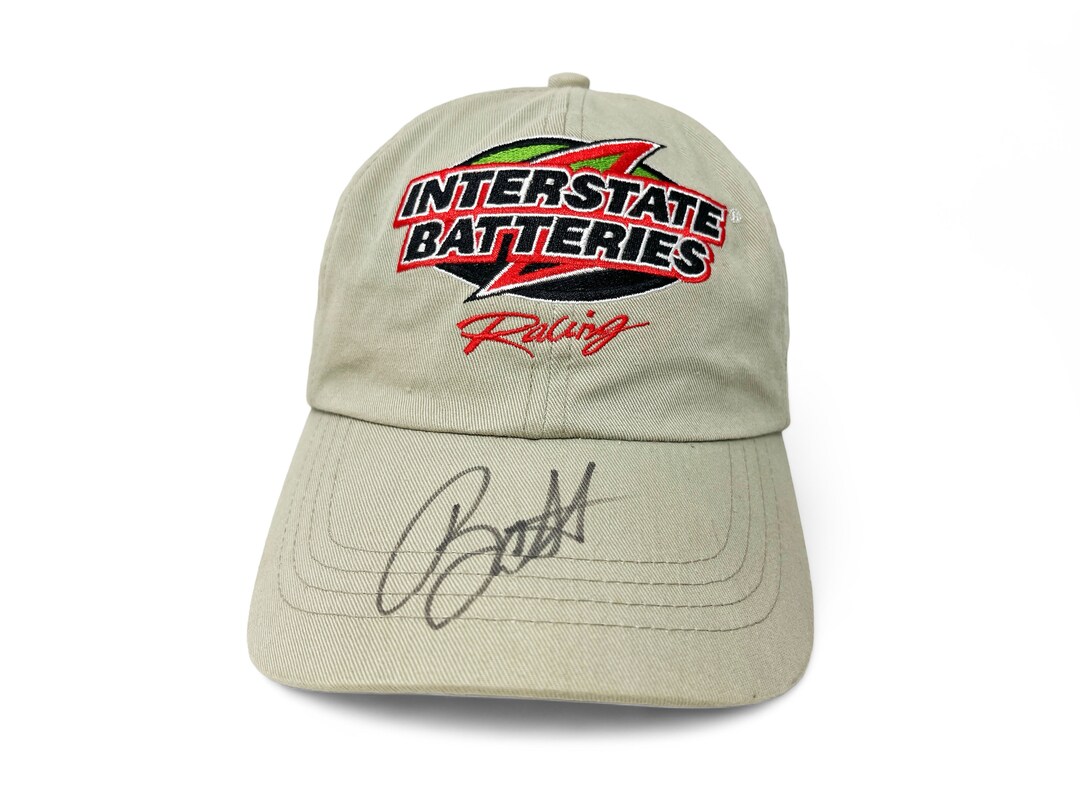 Vintage Interstate Batteries Hat Y2K NASCAR Racing Bobby Labonte ...