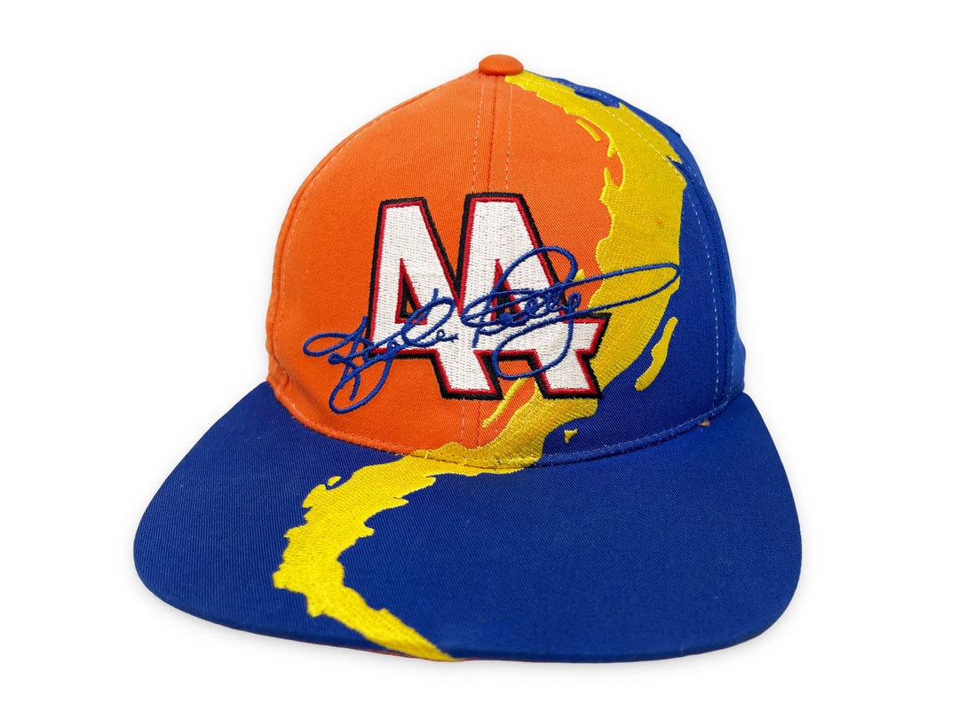 Vintage Hot Wheels Racing Hat 90s Snapback NASCAR Kyle Petty Splash Cap ...