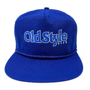 Vintage Old Style Beer Hat 80s 90s Strapback Cap Heileman NOS H15 - Etsy