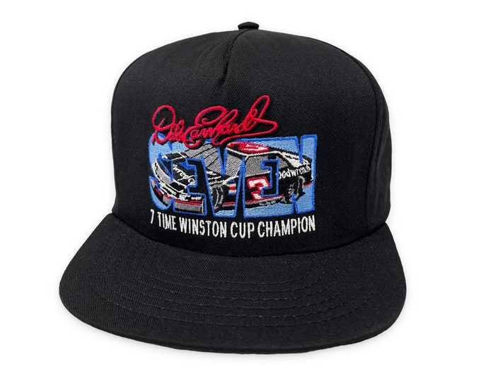 Vintage Dale Earnhardt Sr Hat 90s NASCAR Racing 7 Time Winston Cup ...