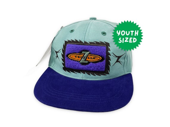 Vintage Godzilla Hat 90s Movie Sci-Fi Snapback Cap Mo… - Gem