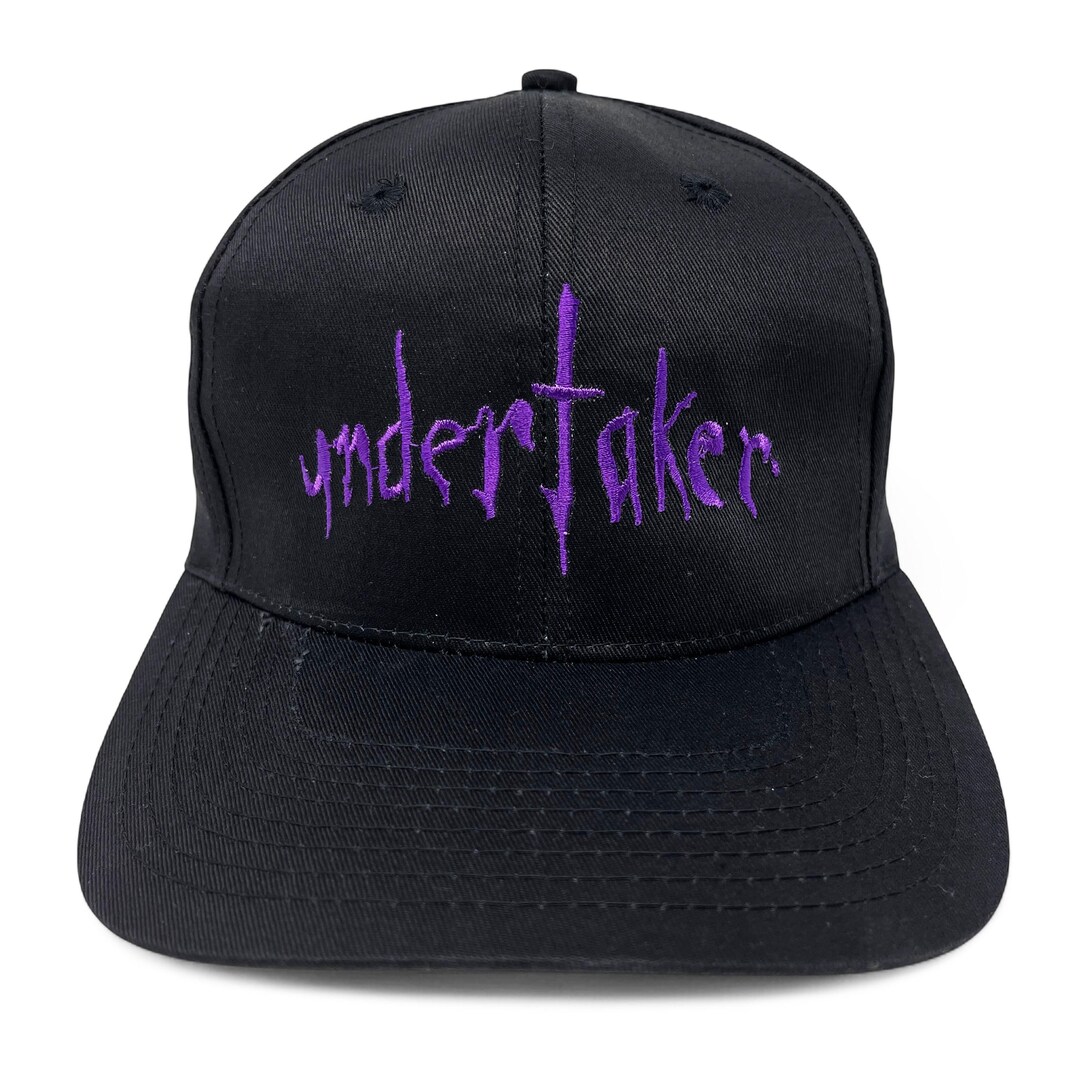 Vintage the Undertaker Hat • 90s WWF Wrestling Snapback Cap • Rest in ...