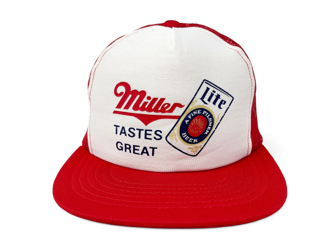 Vintage Miller Lite Hat 80s 90s Snapback Trucker Cap Beer H30 - Etsy