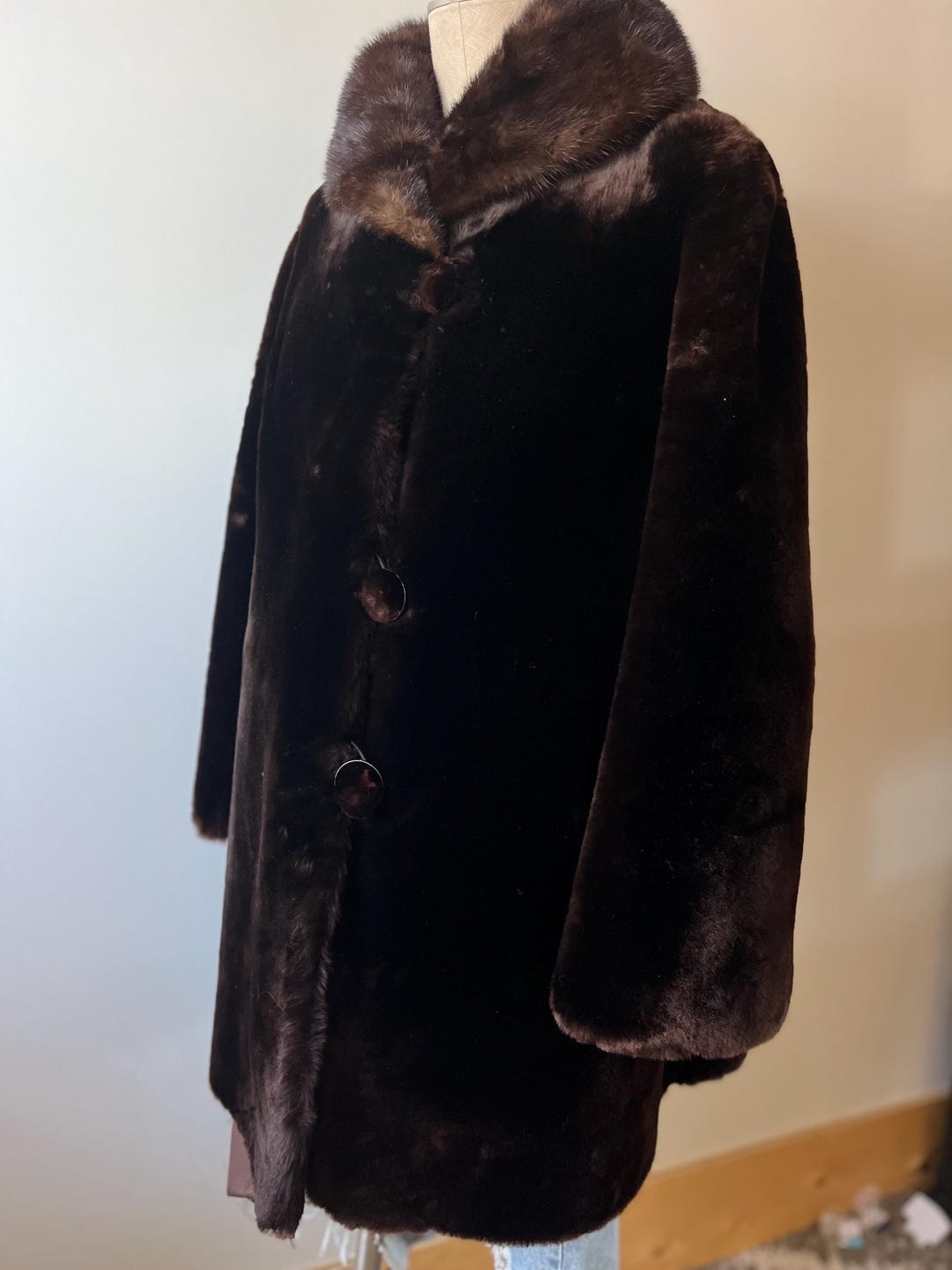VINTAGE MINK FUR Coat | Retro Fur Jacket | Fur Coat | Mink Fur Coat ...