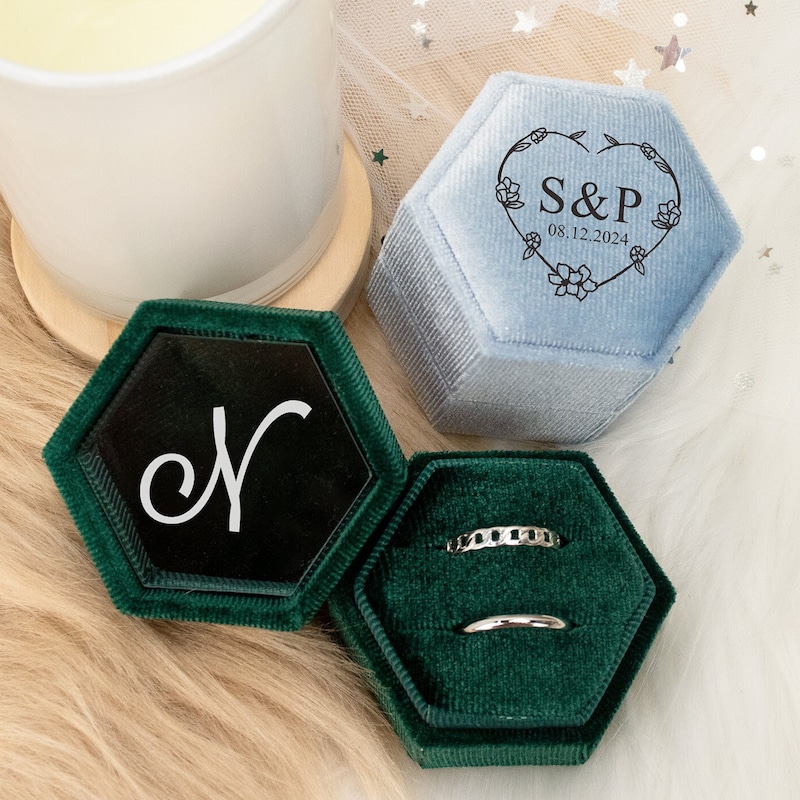 Wedding Ring Box - Etsy