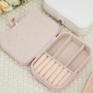 Leather Jewelry Box With Pet,personalized Animal Travel Jewelry Box ...