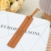 Leather Bookmark With Custom Text, Personalized Bookmark With Text ...