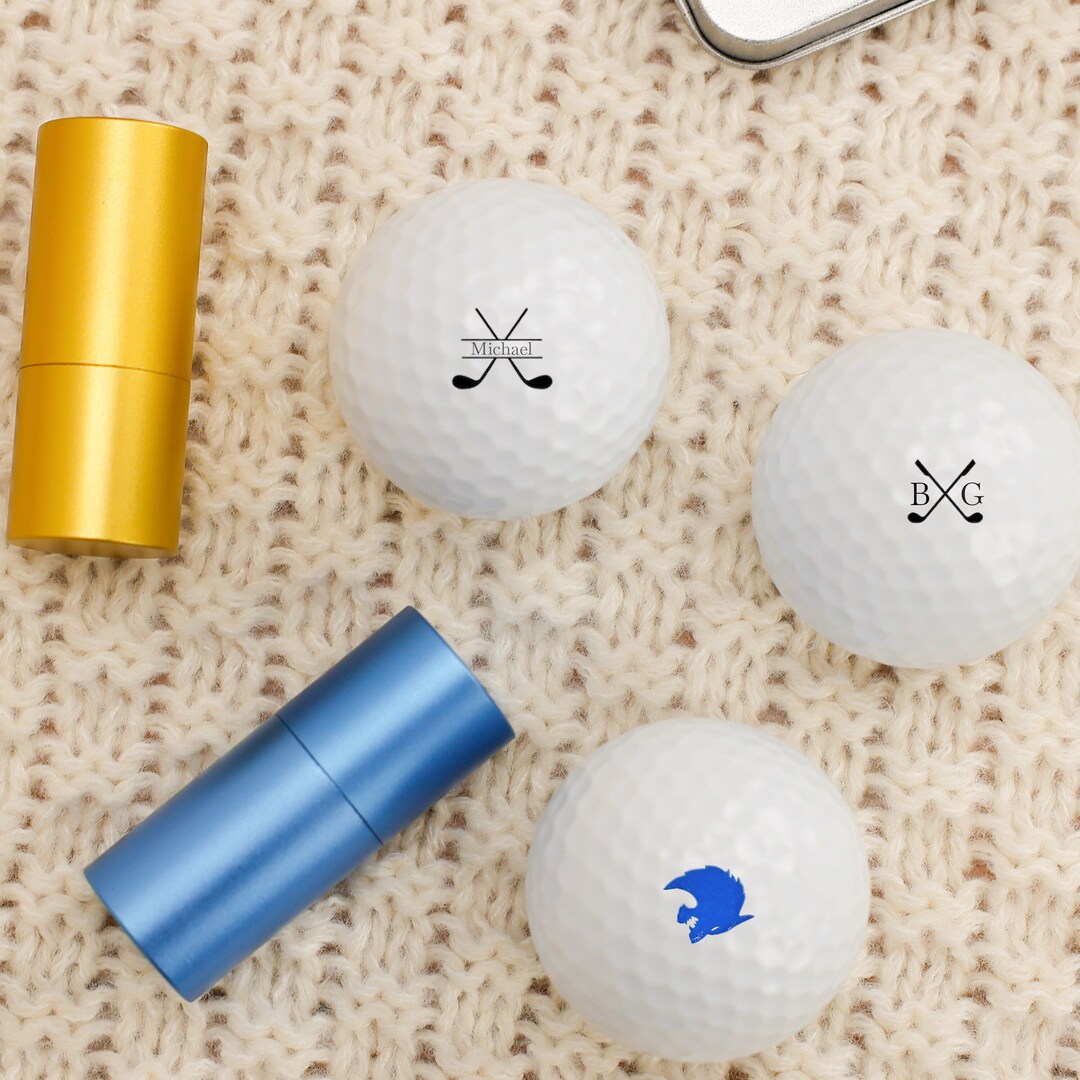 Metal Golf Ball Stamp,personalized Golf Stamp,ink Ball Stamp,groomsmen ...
