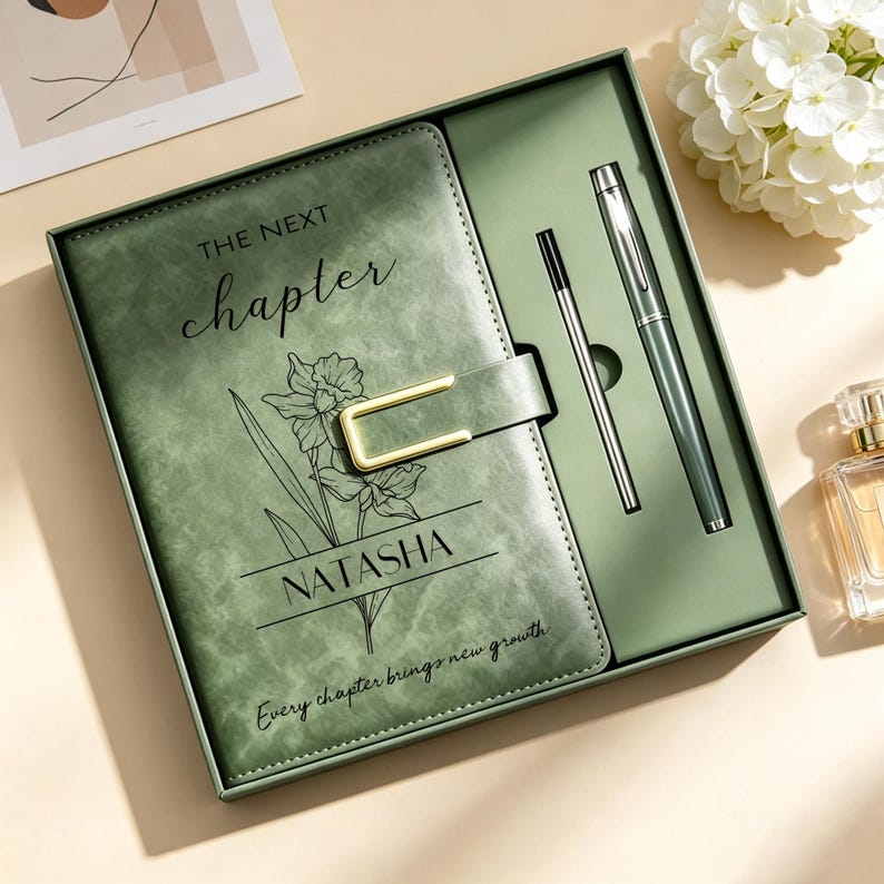 The Next Chapter Journal, Personalized College Graduate Gift, Name ...
