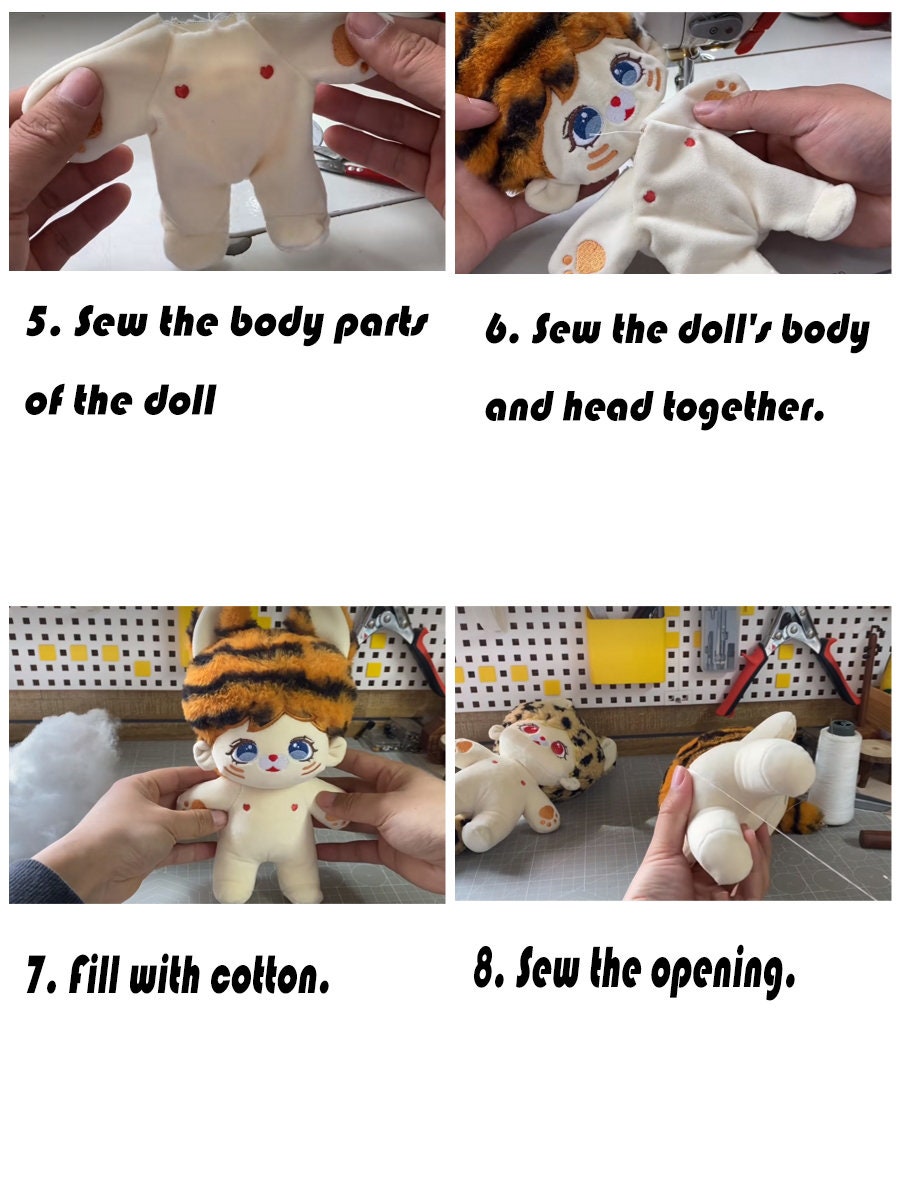 20cm Cotton Doll Kawaii Plush Doll Birthday Gift Doll - Etsy
