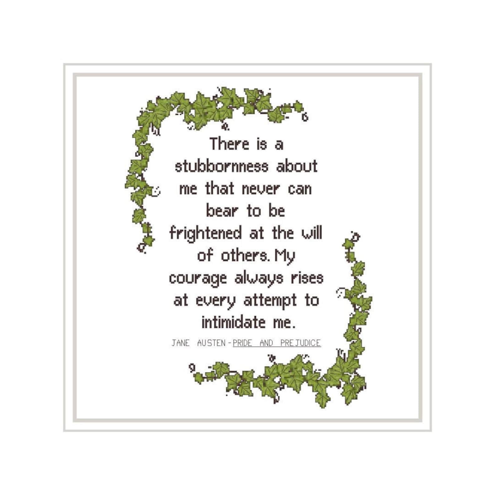 Jane Austen Pride and Prejudice Classic Snarky Stubbornness Empowerment ...