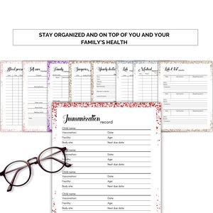 Stay on Top of Your Health :digital Printable Medical Binder for ...