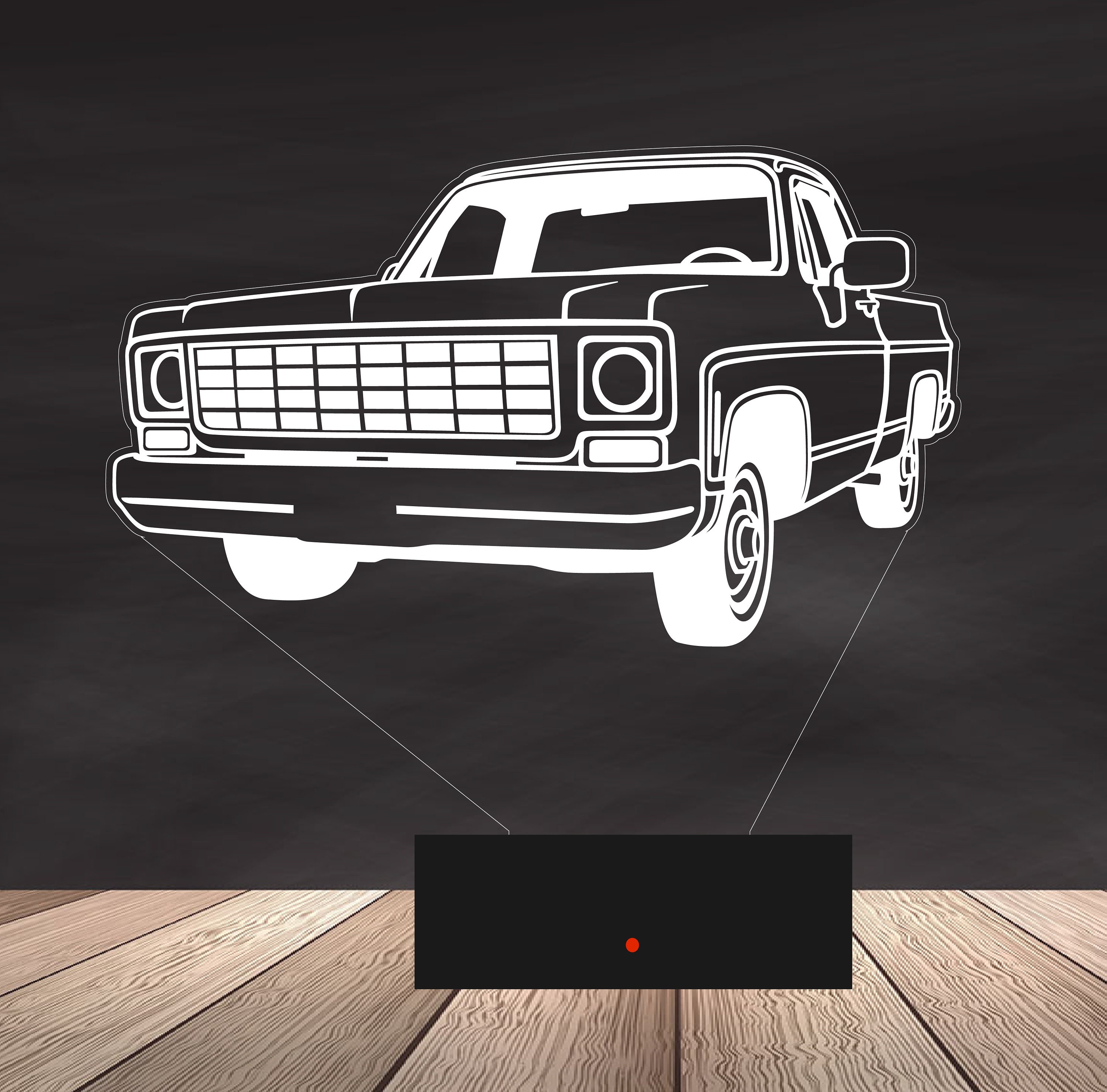 Chevy C10 Square Body Fleetside Customizable LED Light - Etsy